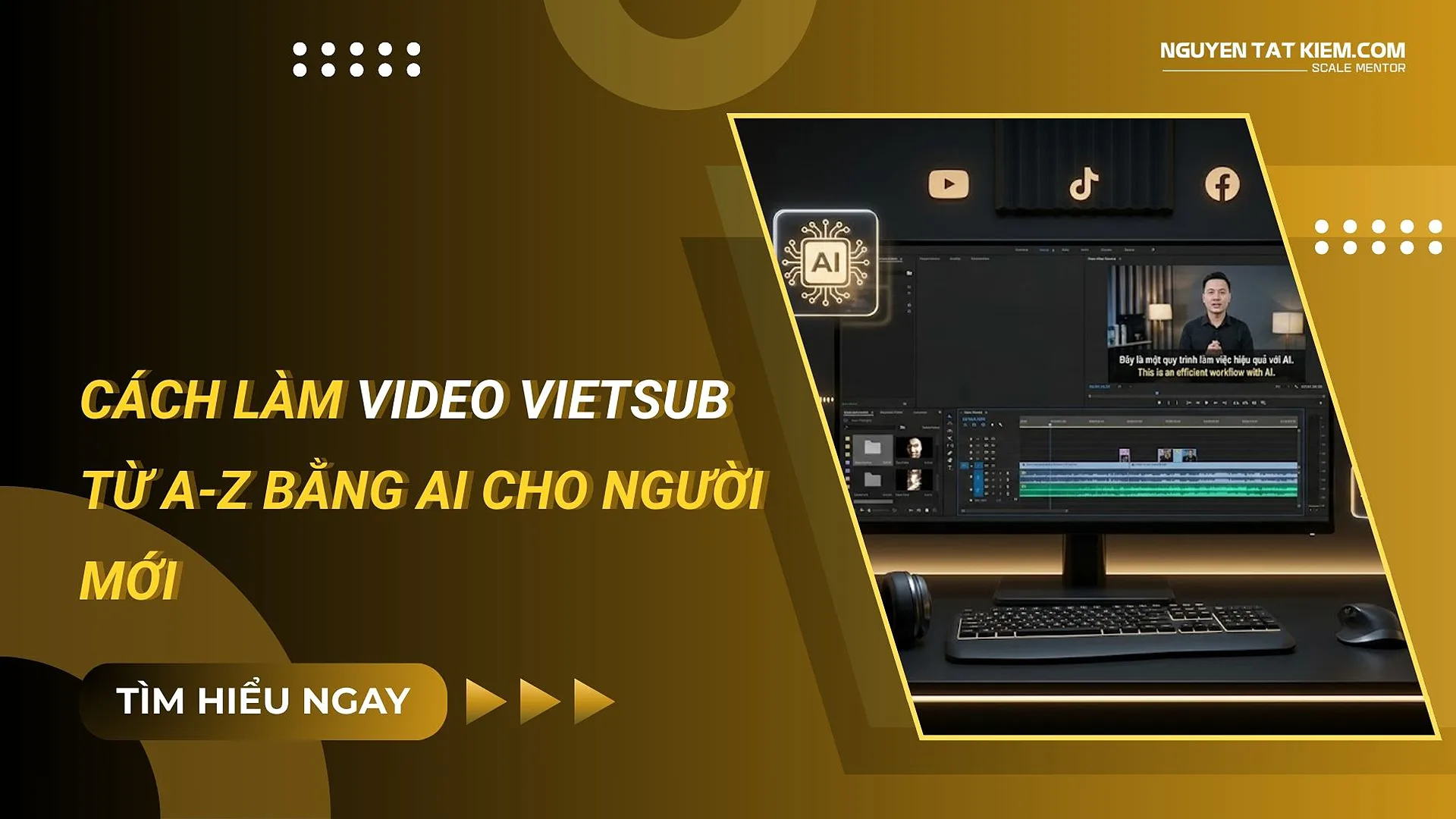 Cách Làm Video Vietsub Từ A-Z Bằng AI Cho Người Mới